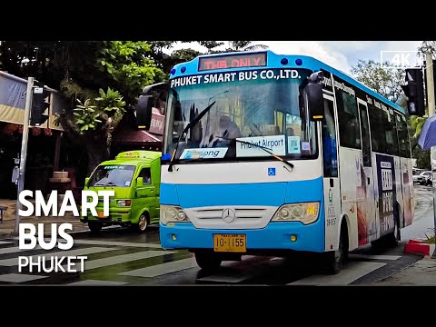 PHUKET SMART BUS: Patong Beach to Phuket Airport [4K] - Phuket Addicts